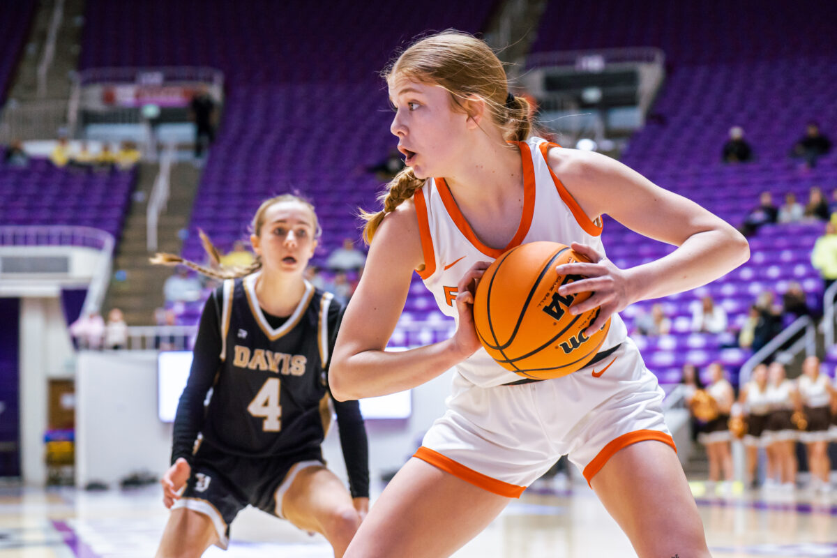 Flying high: Skyridge girls basketball changes things up to beat Davis ...